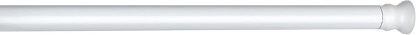 TELESCOPIC SLIDE BAR 20mm 110-185 WHITE – Home & Beyond