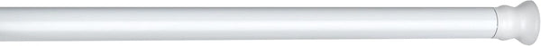 TELESCOPIC SLIDE BAR 20MM WHITE 70-115 – Home & Beyond