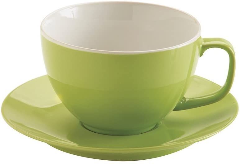Kilner Price & Kensington Brights Green Large Cup and Saucer – Home ...